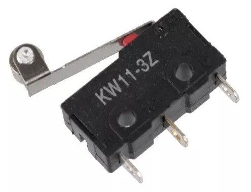 Chave Micro Switch com roldana KW11-3Z - Eletrônica Cuiabá