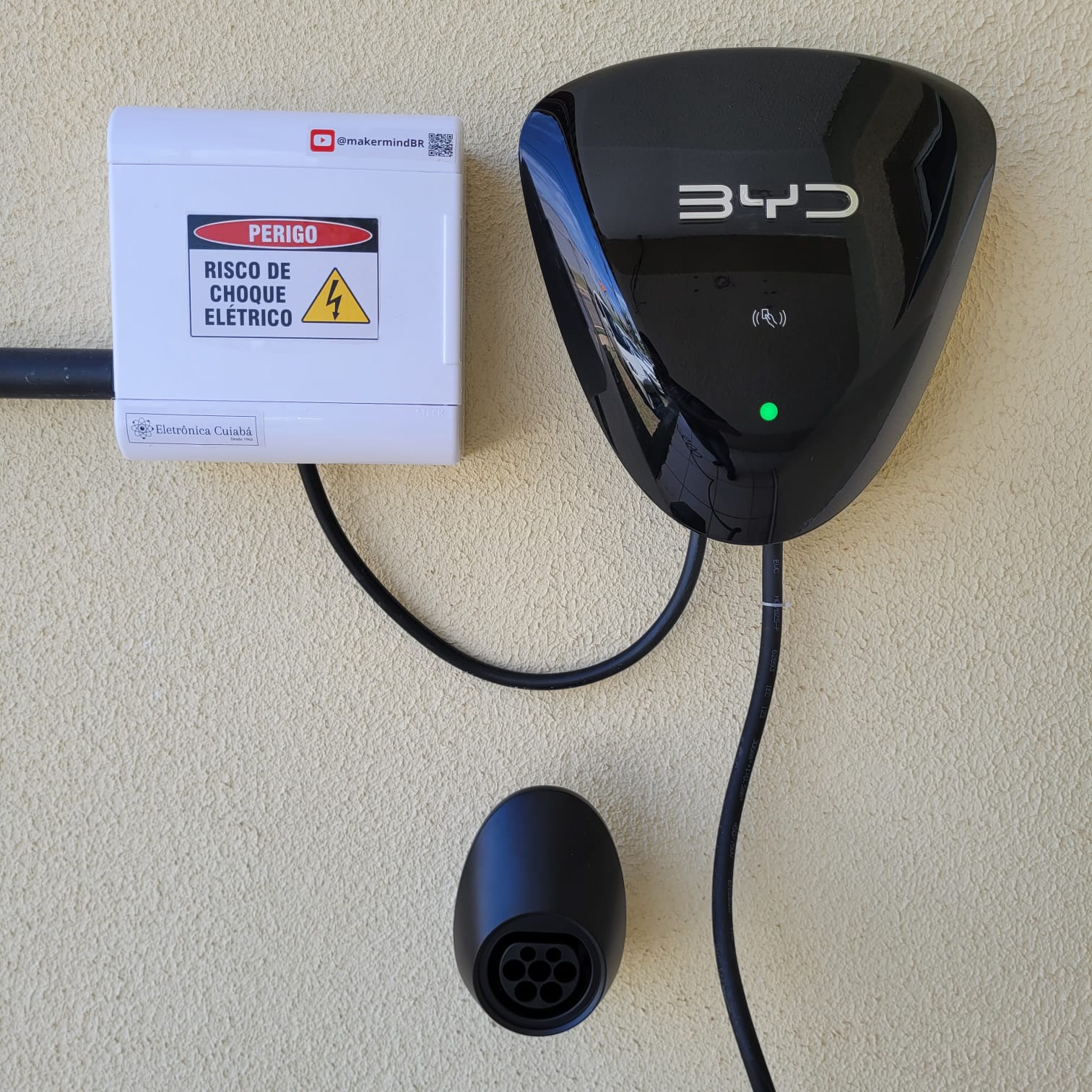 Instalação Profissional Wallbox BYD ou GWM HAVAL - Eletrônica Cuiabá