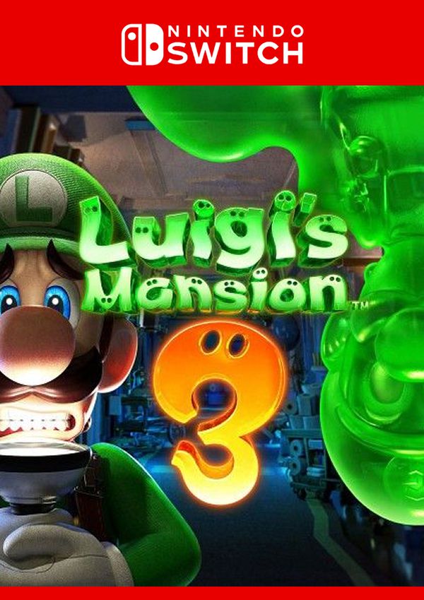 Luigis Mansion 3 - Nintendo Switch - Midia Digital - Faze Games