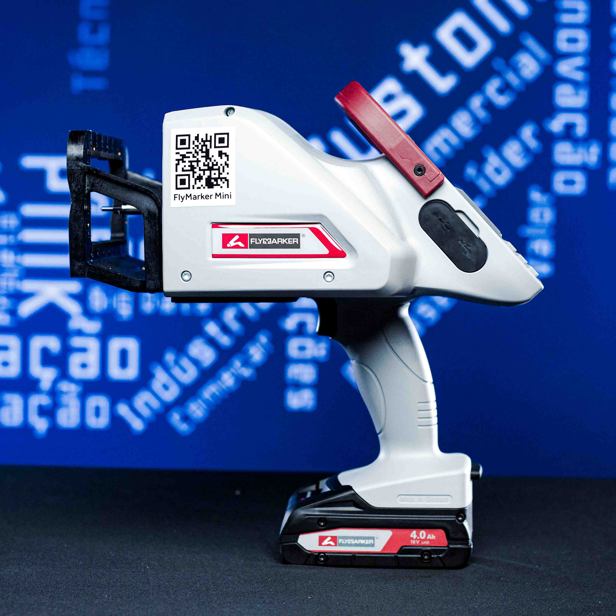 Máquina de gravação por micropuncionamento a bateria - FlyMarker 120 ...