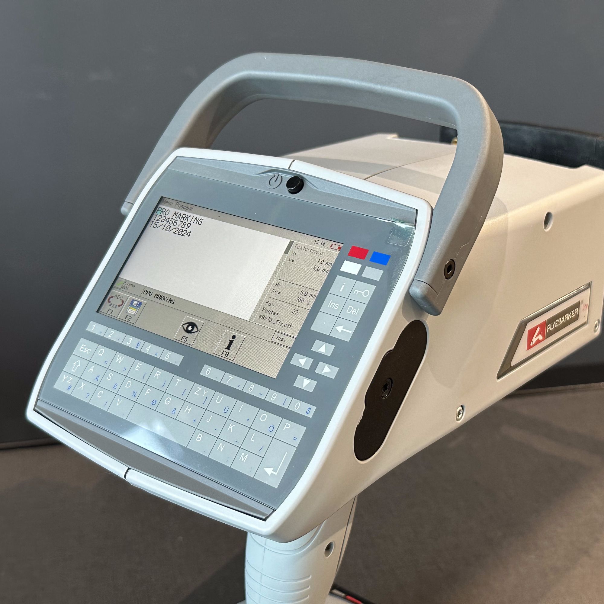 Máquina de gravação por micropuncionamento a bateria - FlyMarker Lite ...