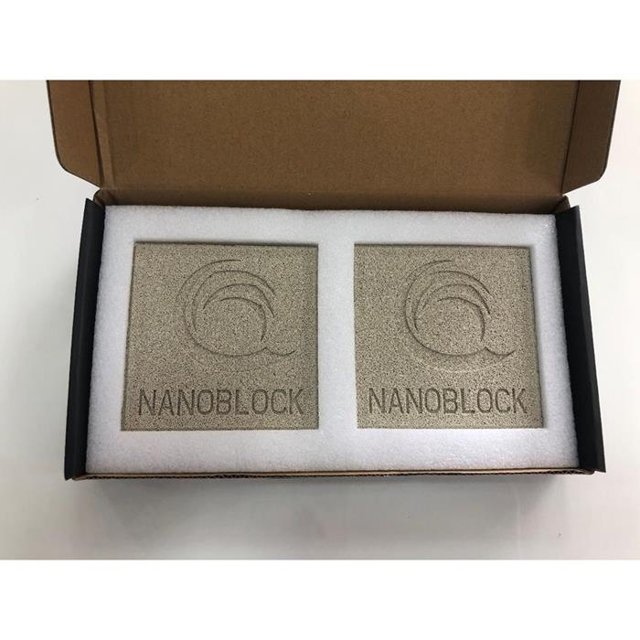 NANO BLOCK 10 X10 X 2,5CM - 2 UNIDADE - OCEAN TECH - Pet Hobby