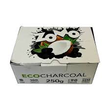 Caixa Carvão de Coco Zomo 250g - DankHouse HeadShop BH