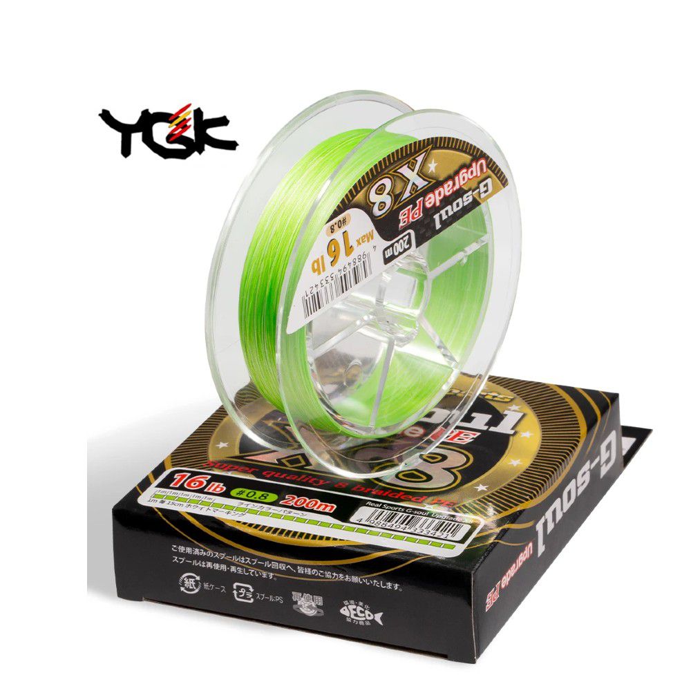 Linha Multi YGK G-Soul Upgrade X8 - 200m - Usina da Pesca