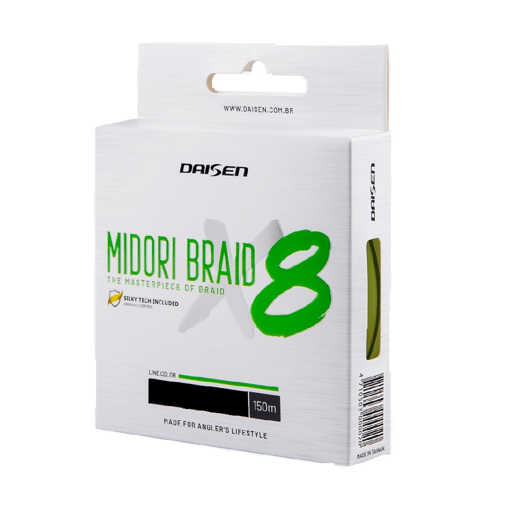 Linha Multi Daisen Midori 8X - 150m - Usina da Pesca