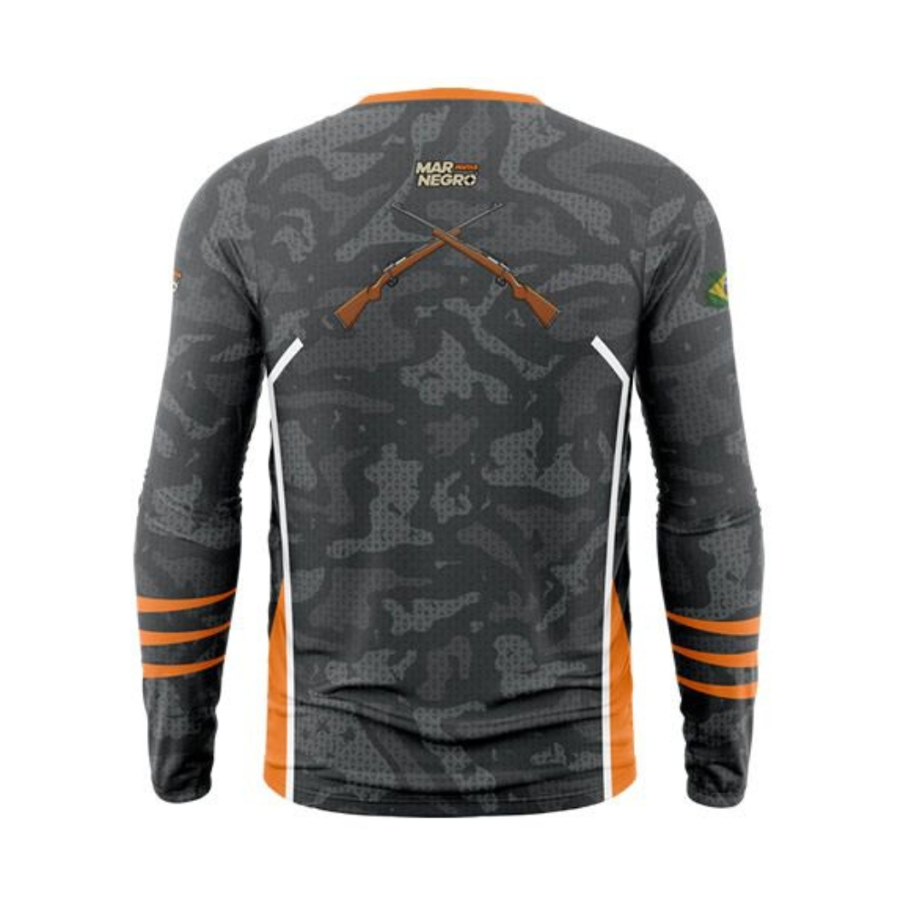 Camiseta Hunter Mar Negro - Java Armas - Usina da Pesca