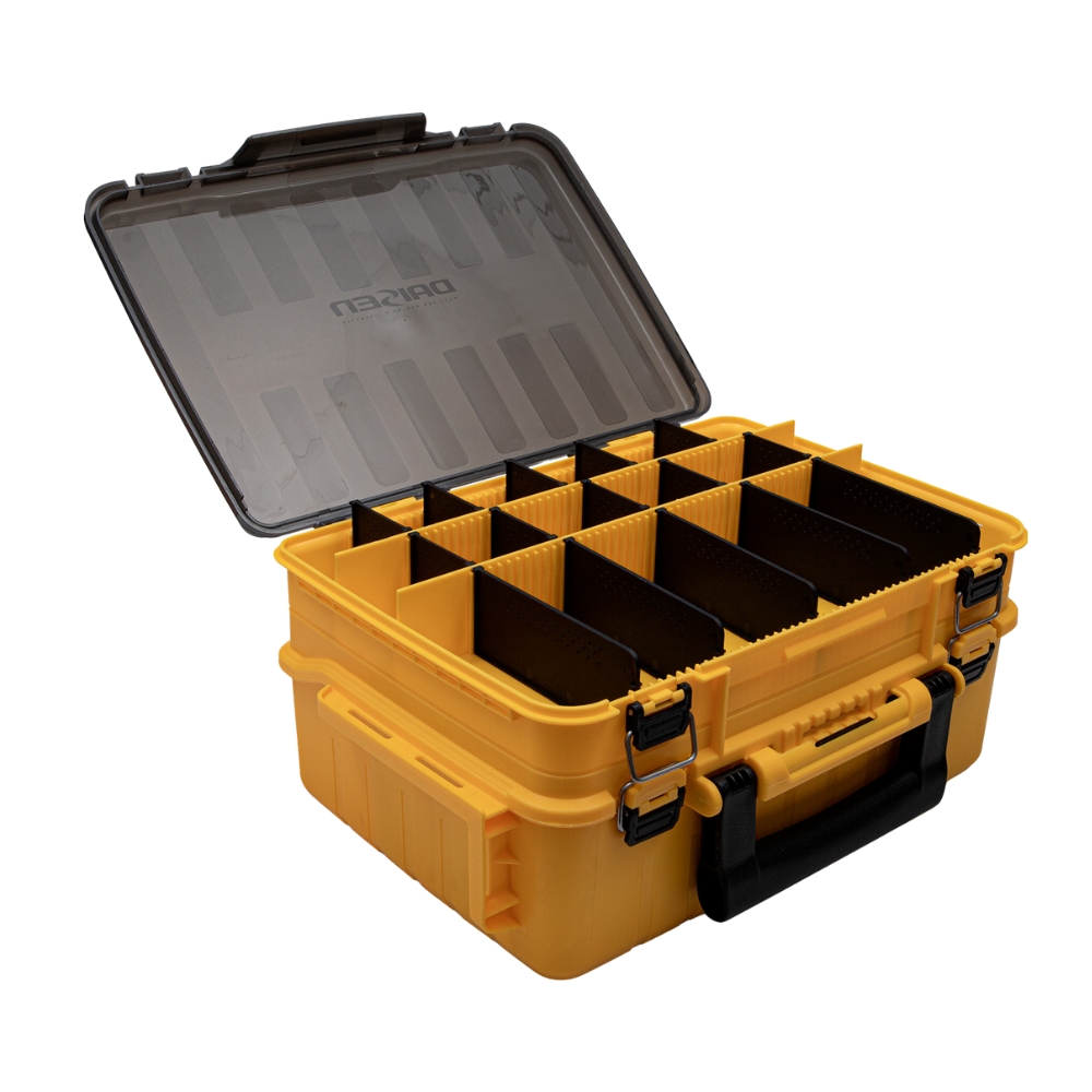 Maleta de Pesca Daisen DS 408 - Yellow - Usina da Pesca