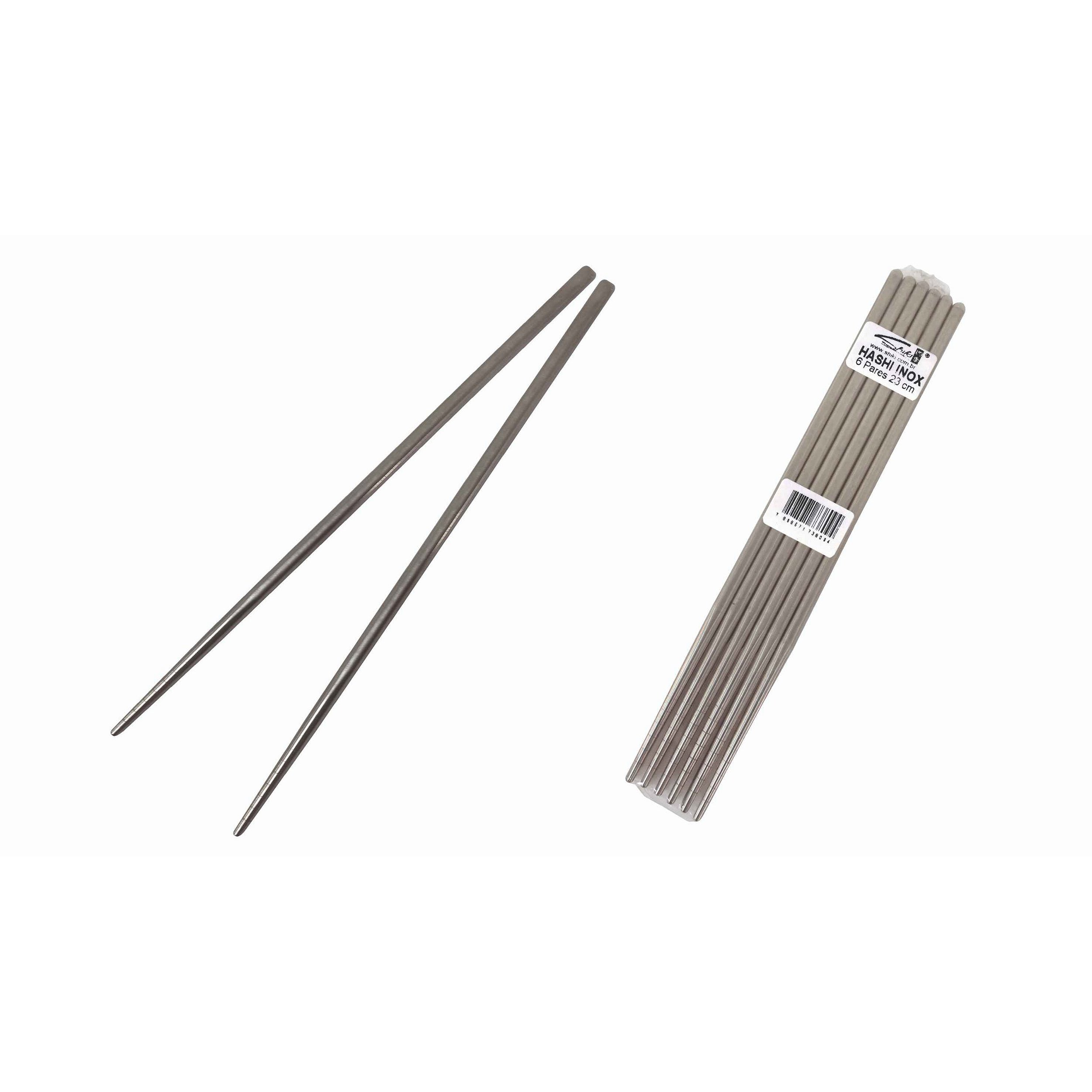 Hashi Inox- 6 Pares Shiki - Chiba Oriental