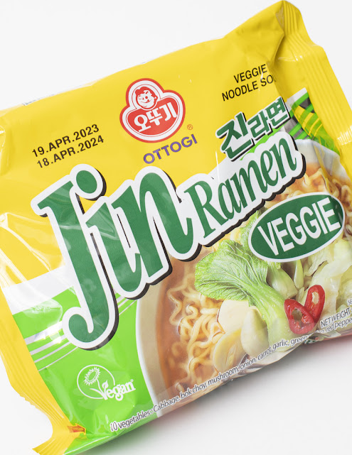 Lamen Coreano Jin Ramen Veggie - 110G - Chiba Oriental