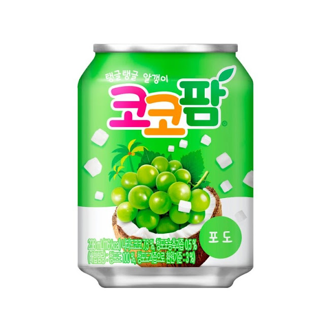 Suco Coreano de Uva com Pedaços de Coco Haitai 238ml - Chiba Oriental