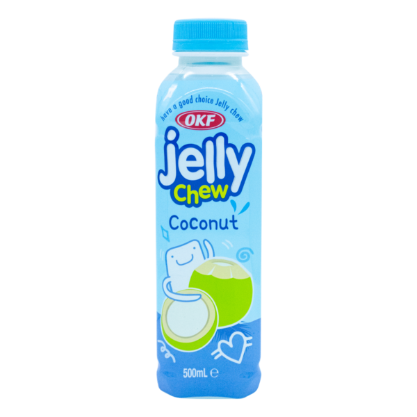 Jelly Chew Coconut OKF - Sabor Nata de Coco 500ml - Chiba Oriental