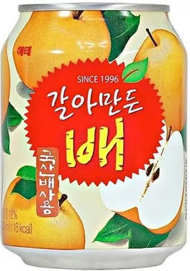 Suco Coreano De Pera- Haitai 238ml - Chiba Oriental