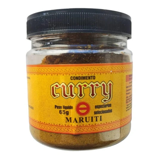 Curry em Pó Maruiti 65g - Condimento - Chiba Oriental
