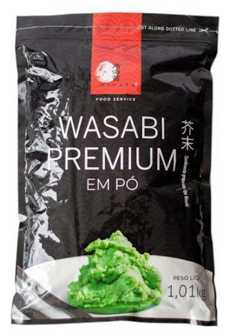 Wasabi Premium Em Pó 1kg - Hinata - Chiba Oriental