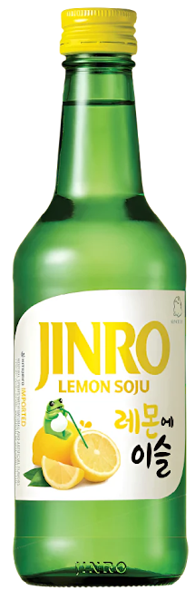 Soju Lemon- Limão JINRO 360Ml - Chiba Oriental