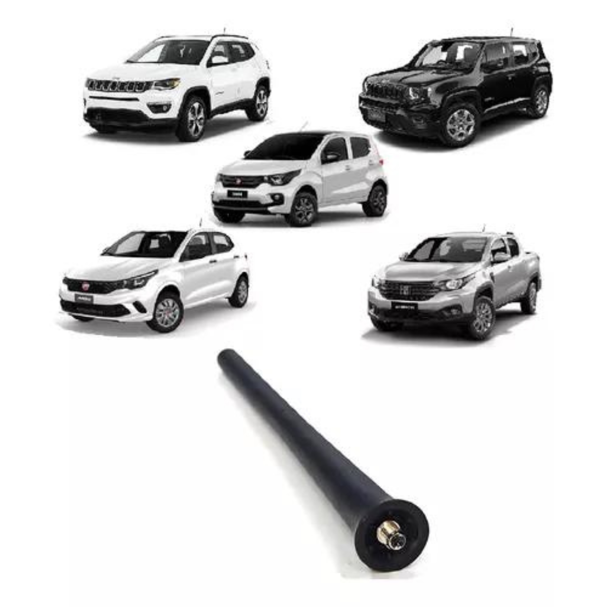 ANTENA DE RÁDIO Original - Só Genuínas Fiat I Peças originais de fábrica!