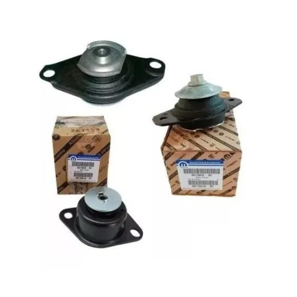 KIT 3 COXIM MOTOR CÃMBIO Palio Siena Original - Só Genuínas Fiat I ...