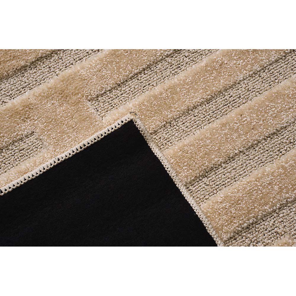 Tapete Realce Eden 60 Areia 0,50X1,00M - J Serrano - Casa & Tapete