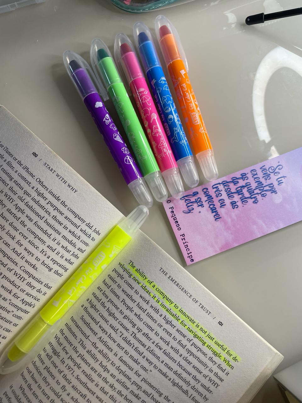 Giz de cera para marcar textos - Brave Store