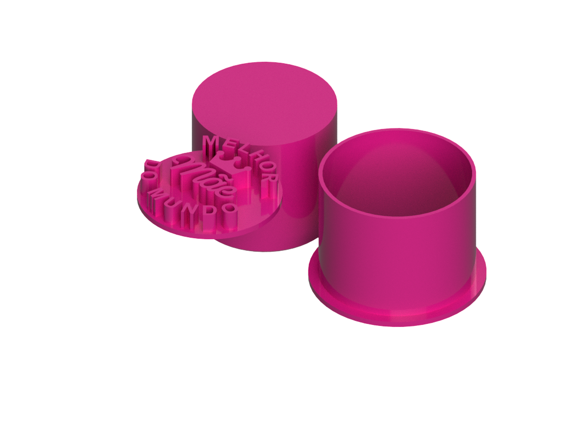 Ejetor para Doces Melhor Mãe do Mundo / 3D CUTTER CORTADORES - 3D ...