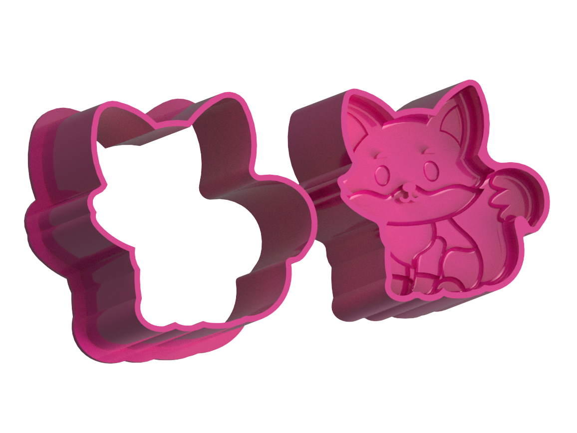 Bosque 2 (Raposa, Guaxinim, Cervo e Esquilo) - Ejetor Modelador para ...