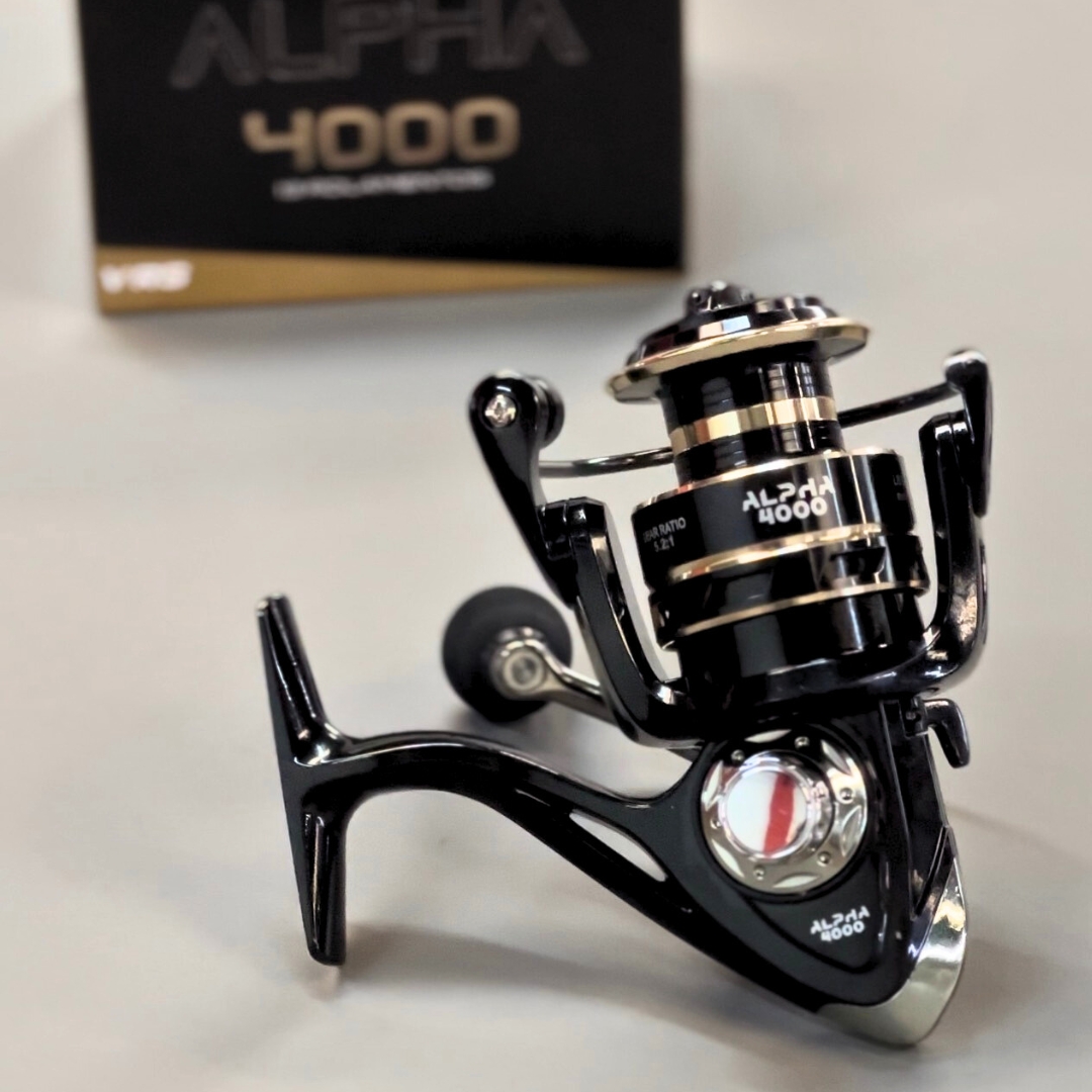 Molinete Pesca Alpha 4000 13 Rolamentos VRS Fishing - Lcf Pesca