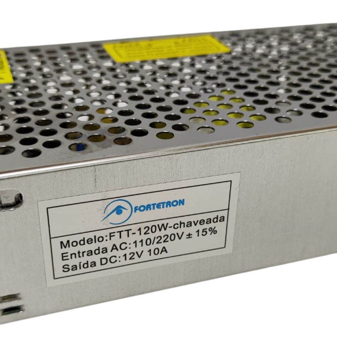 Fonte Chaveada 240w 20A 12v Estabilizada - Fortetron