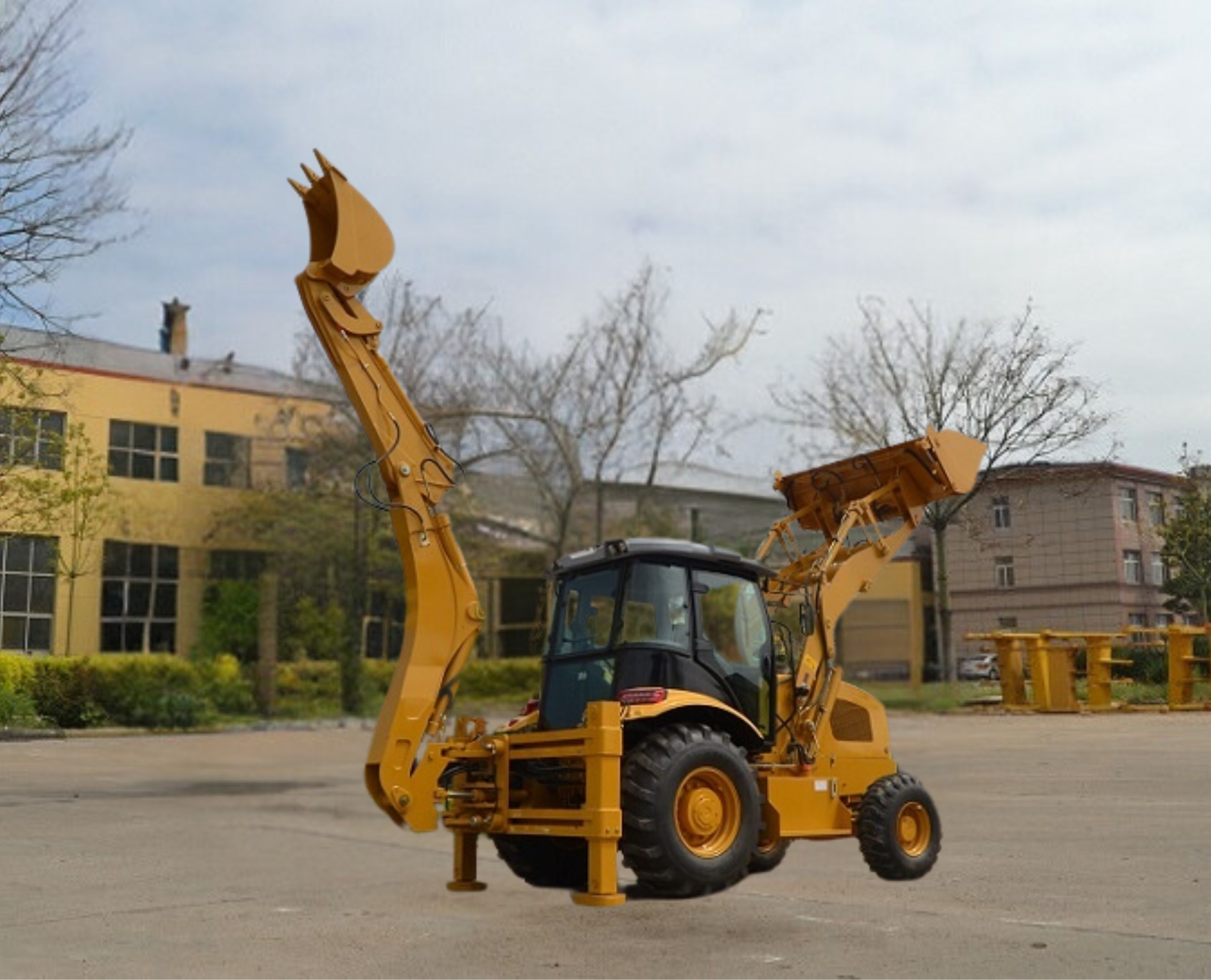 Retroescavadeira HQM388 - CGD Centaurus