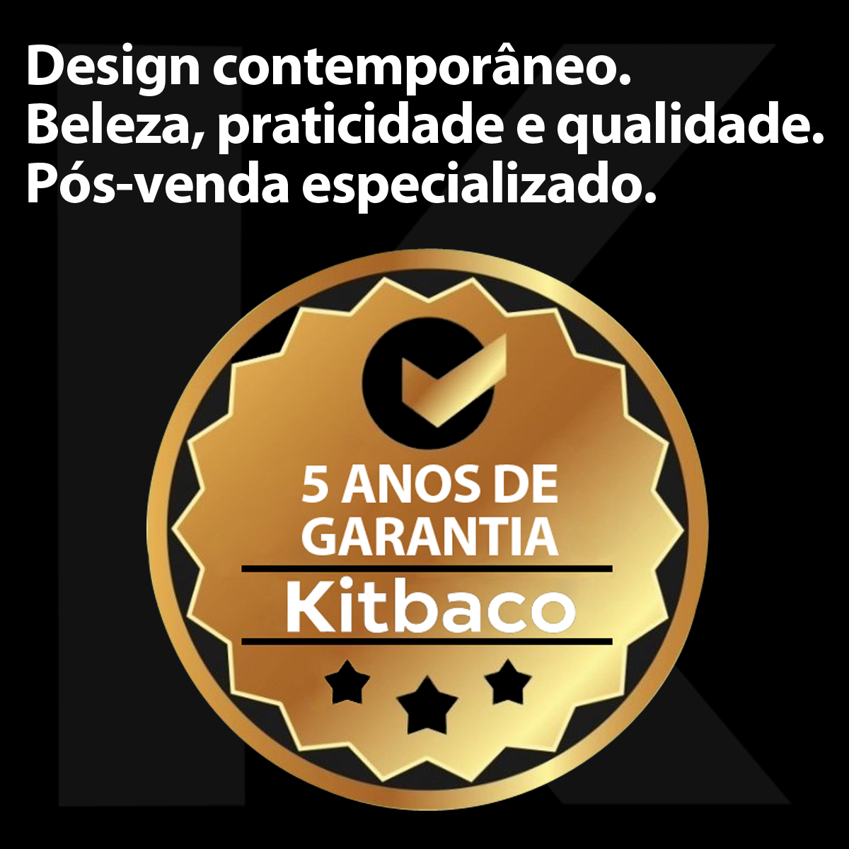 Gancho Simples Black - Kitbaco - GSB6 - Kitbaco - Sua casa em outro ...