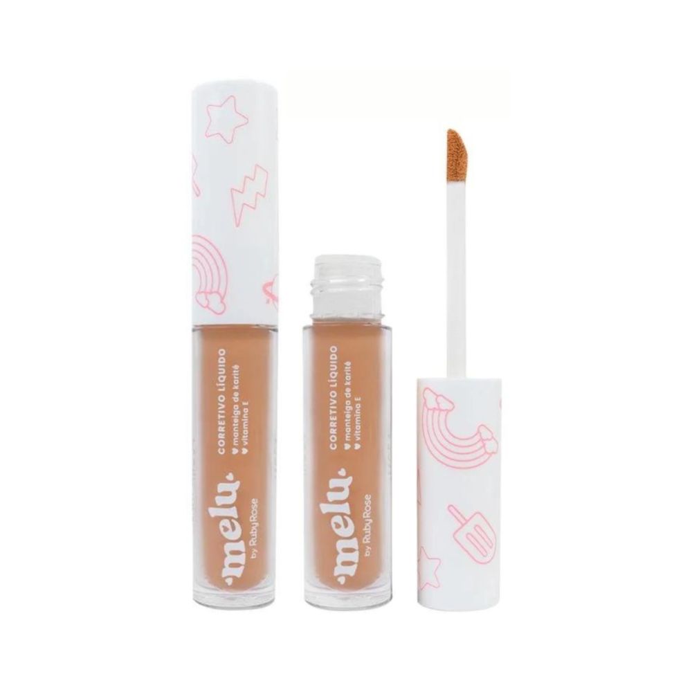 Corretivo Líquido Melu By Ruby Rose RR18005 ME100 - La Rosée Cosméticos