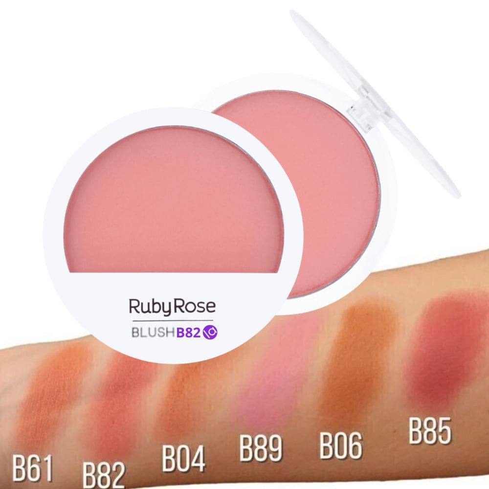 Mini Blush Compacto Ruby Rose B82 - La Rosée Cosméticos