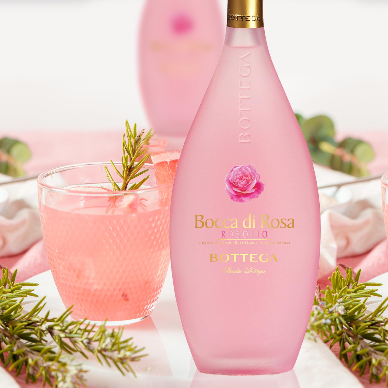Licor Bottega Bocca Di Rosa 500ml - Armazem Campineiro