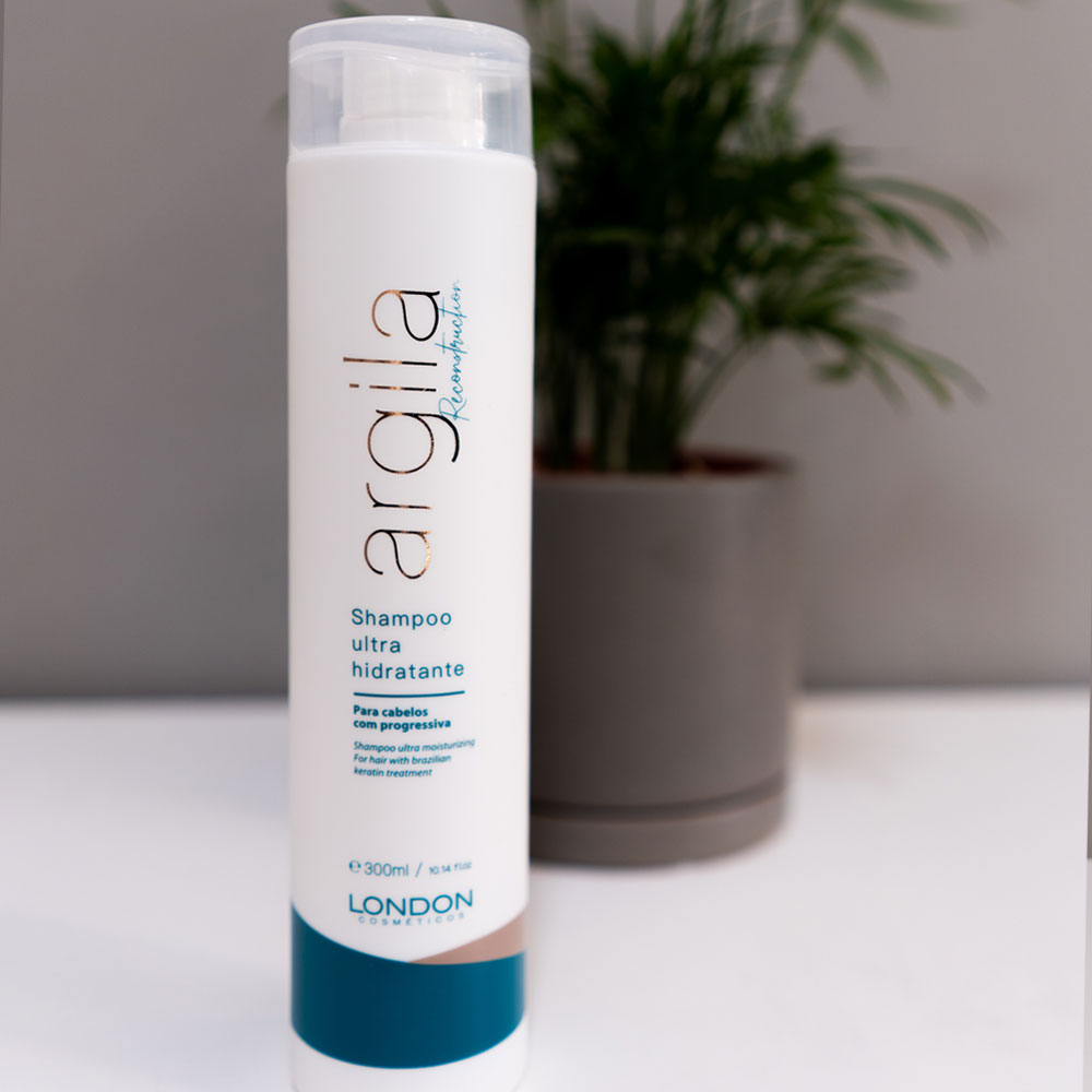 London Cosméticos Shampoo Argila Reconstruction Pós Química 300ml - Lojas99