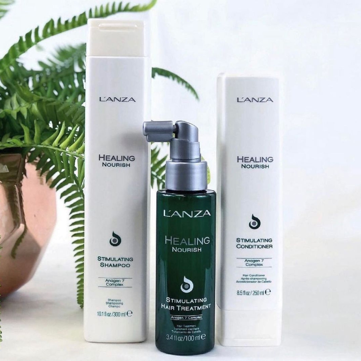 Lanza Nourish Stimulating Shampoo 300ml - Lojas99