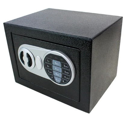 Cofre Digital 1723 Preto - MAX COFRES