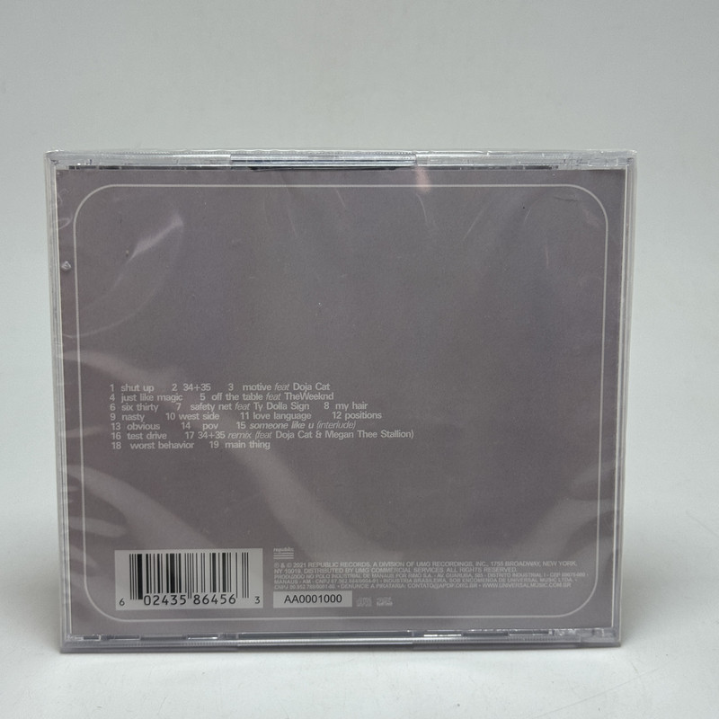 Cd Ariana Grande - Positions Deluxe - Baú Musical