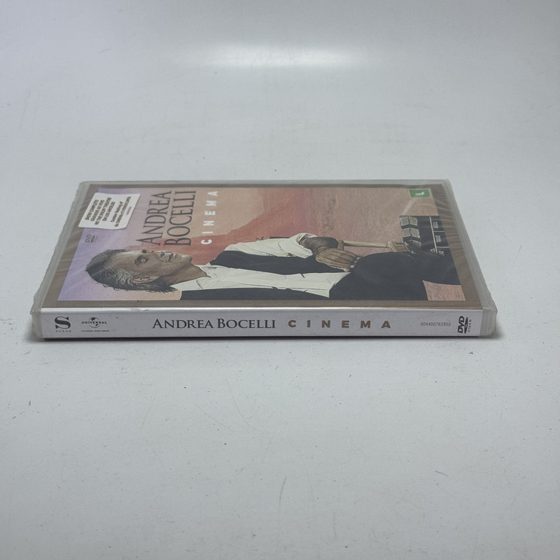 Dvd Andrea Bocelli - Cinema - Loja Baú