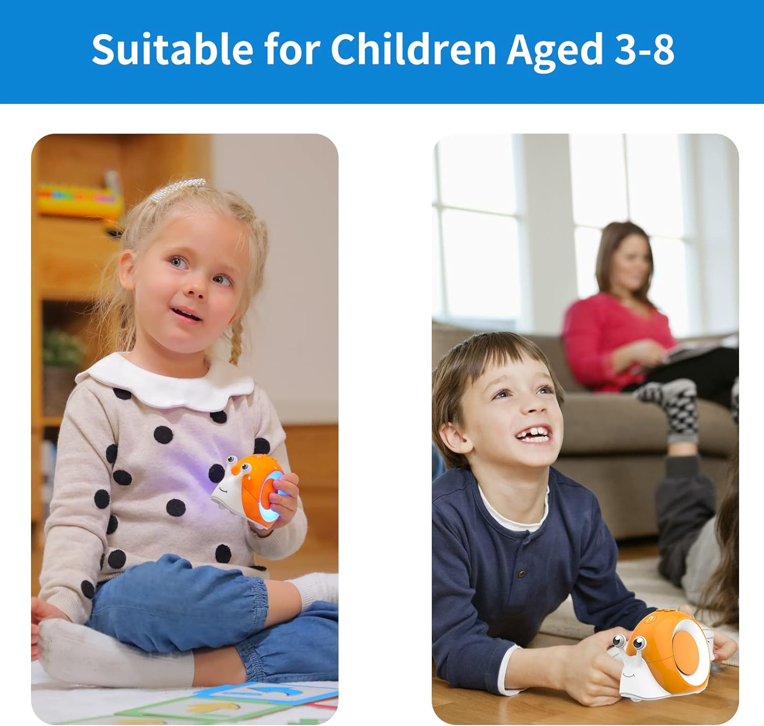 Robô de Codificação com 30 Cartões de Código para Crianças de 3 Anos ou ...