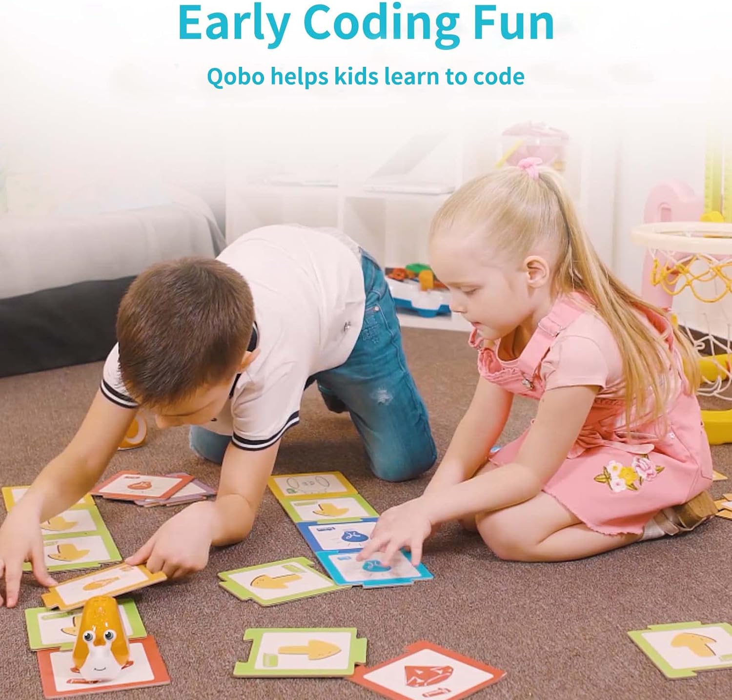 Robô de Codificação com 30 Cartões de Código para Crianças de 3 Anos ou ...