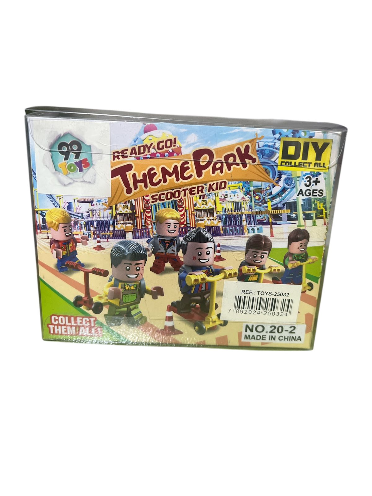 Boneco de Montar Coleção Theme Park - Optimus Robótica