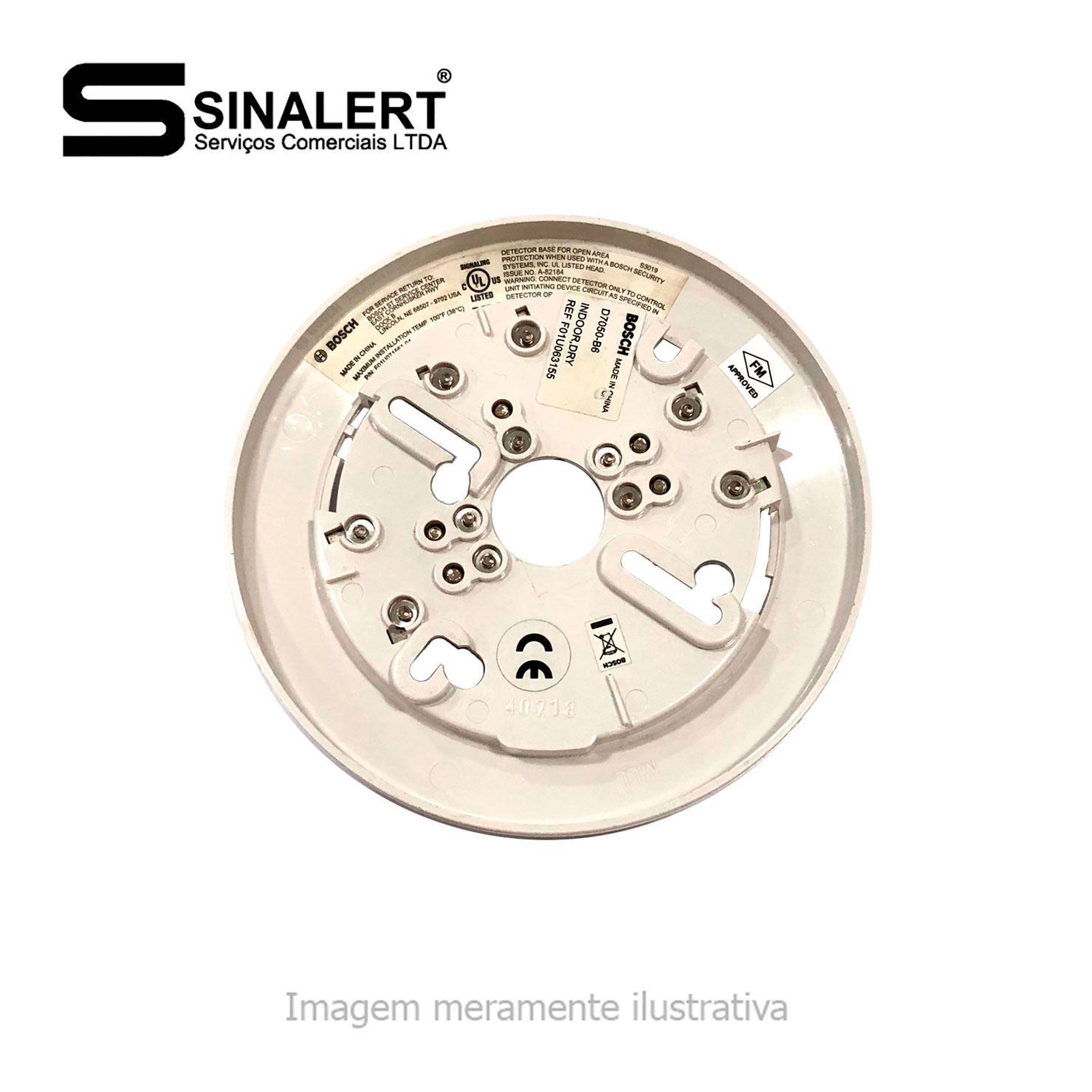 Base de Montagem Endereçável – D7050-B6 Bosch (Usado) - Sinalert ...
