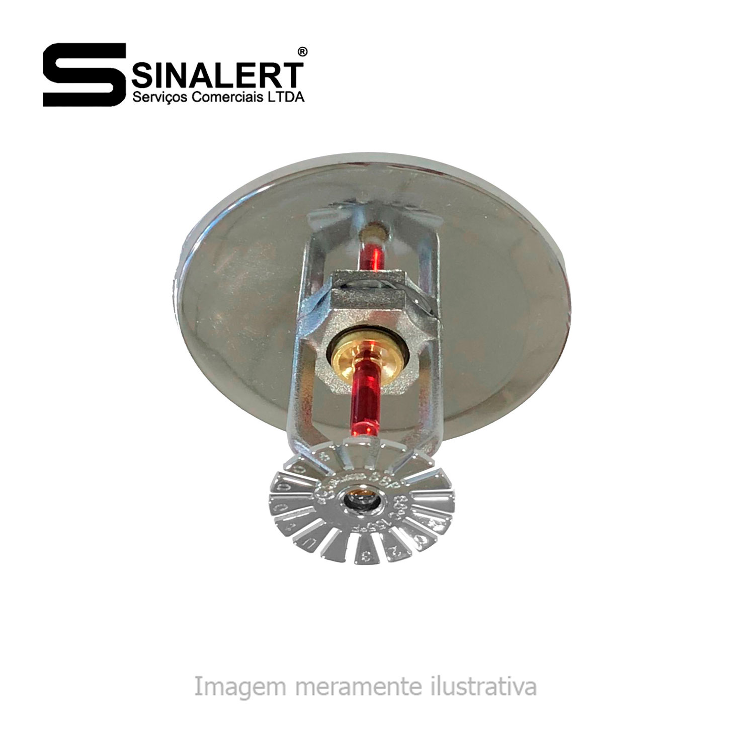 BICO DE SPRINKLER PENDENTE 3/4″ 68º COM CANOPLA - Sinalert ...