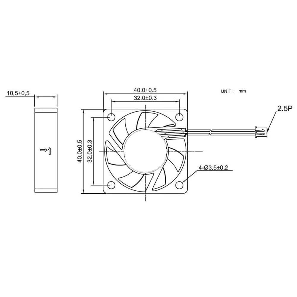 Cooler Fan 4010 12V 40x40x10mm - A Chave Virou
