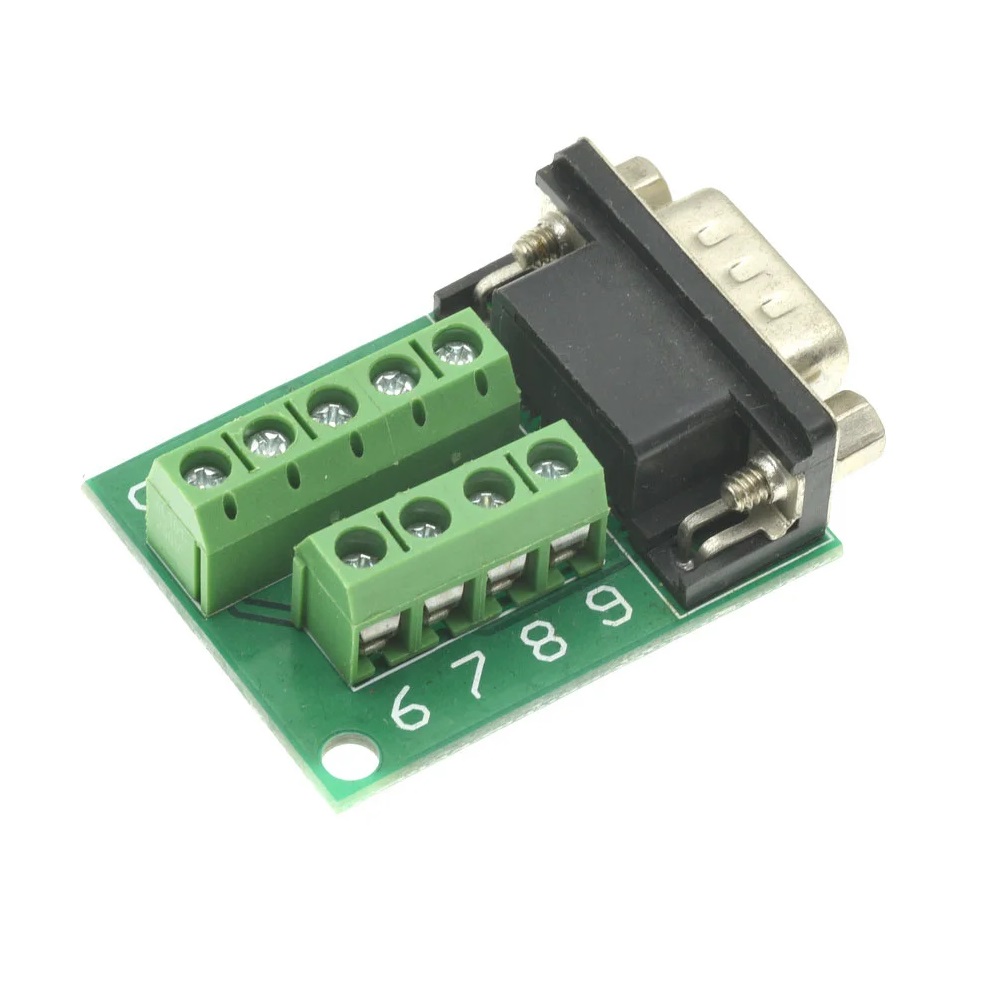 Módulo Adaptador DB9 Serial RS232 Macho com Borne - A Chave Virou