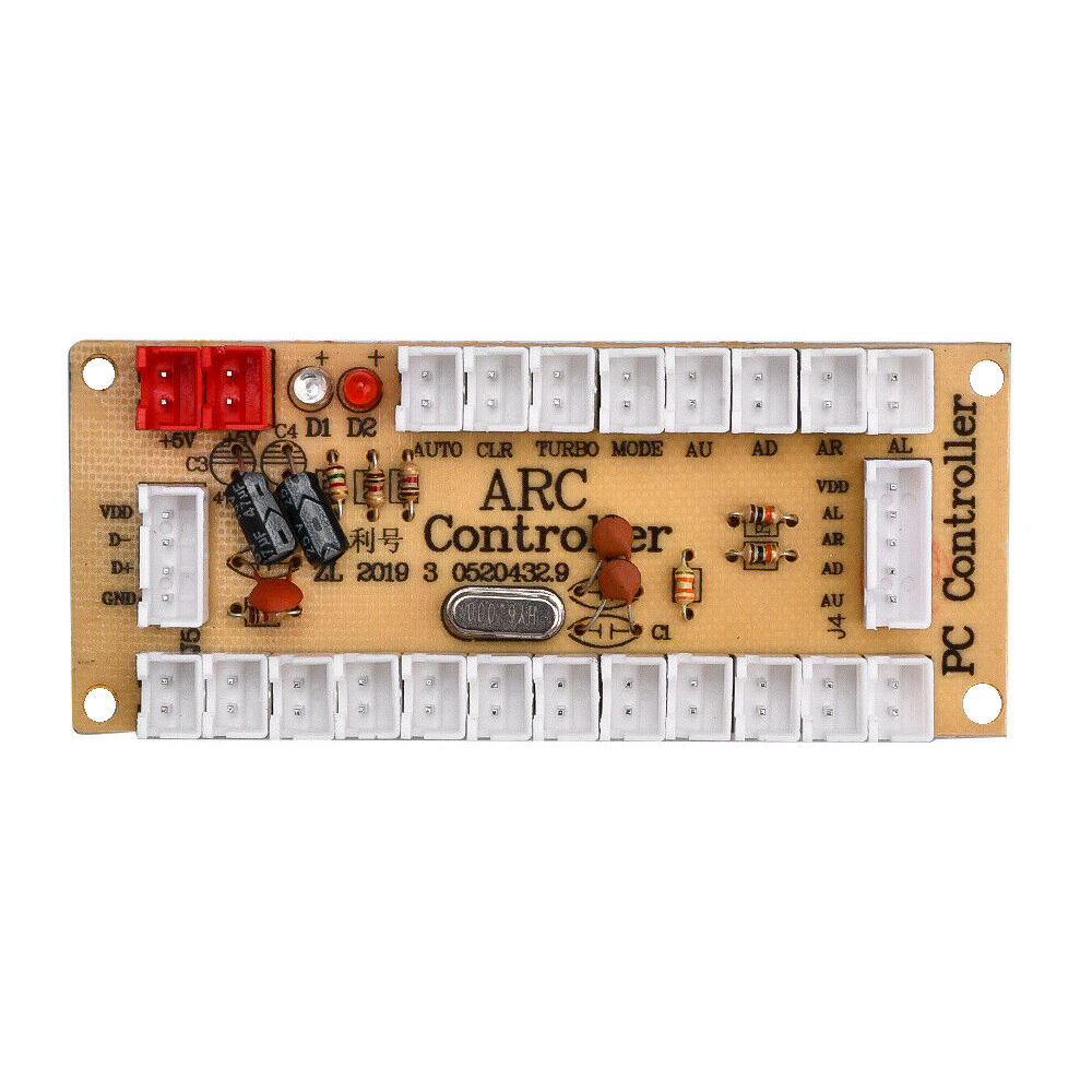 Placa USB Zero Delay para Button Box Cockpit - A Chave Virou