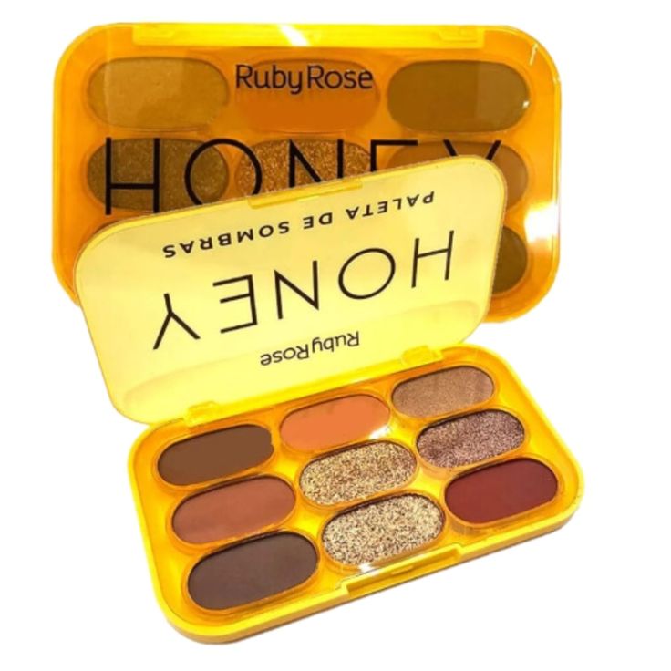 Ruby Rose Paleta de Sombras Honey 8,4g - RF MAQUIAGEM