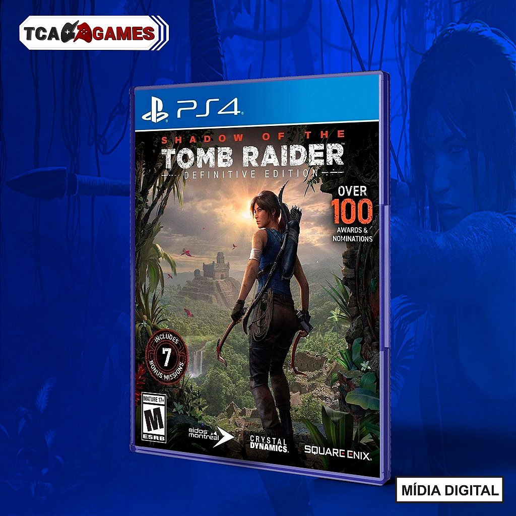 Shadow Of The Tomb Raider - Definitive Ed. - PS4 Mídia Digital - Loja Tca