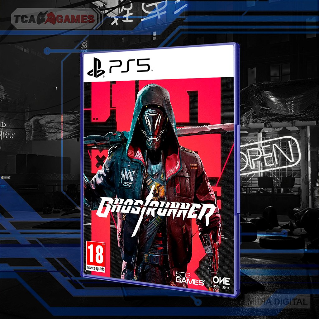 Ghostrunner PS5 - Mídia Digital - Loja Tca