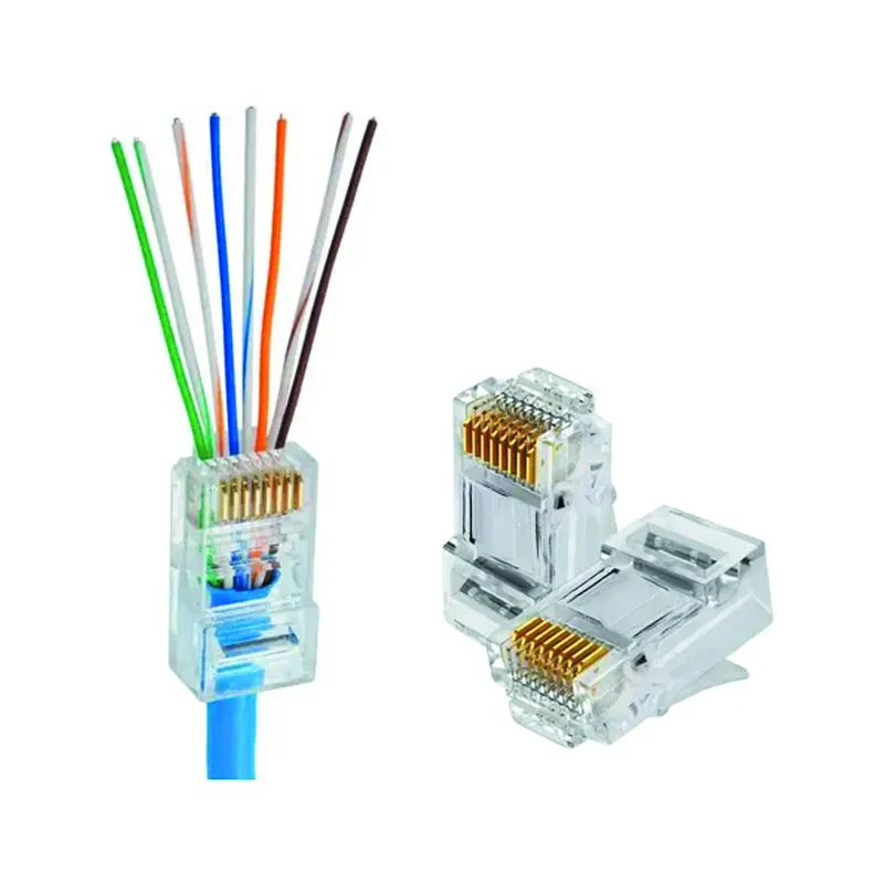 Conector RJ 45 - JCA MATÉRIAS ELÉTRICOS