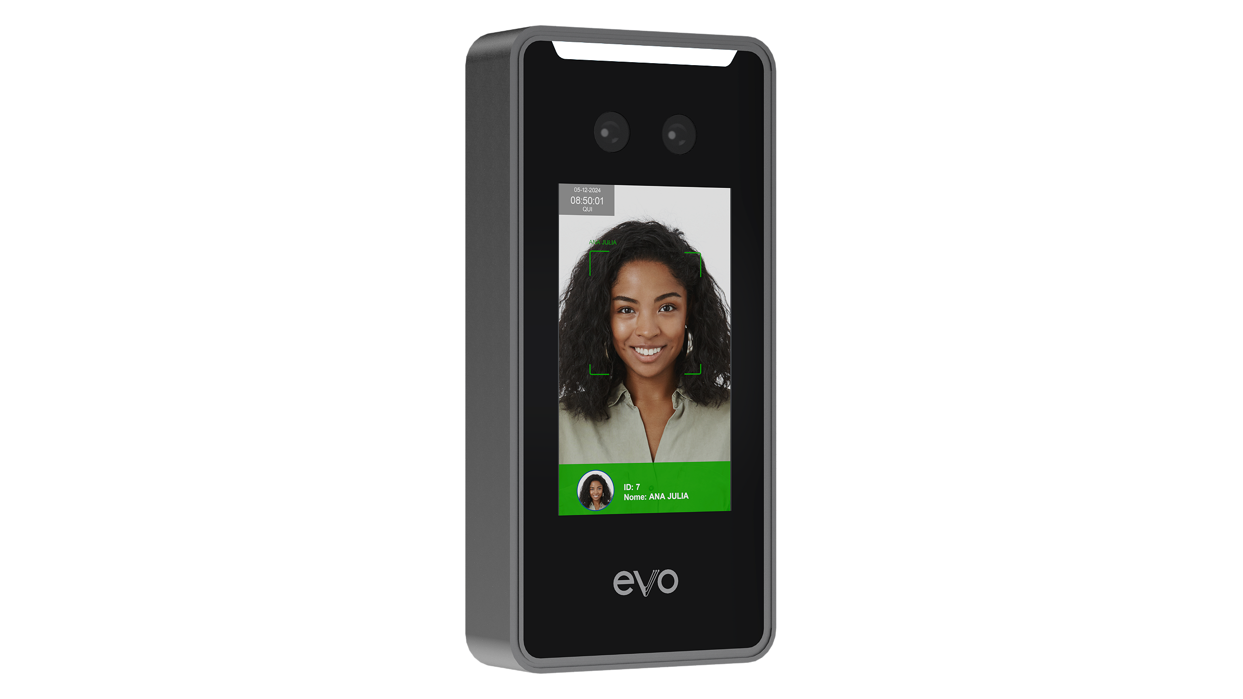 Leitor Facial EVO 40 com 05 mil Faces com Fonte - Digimatec